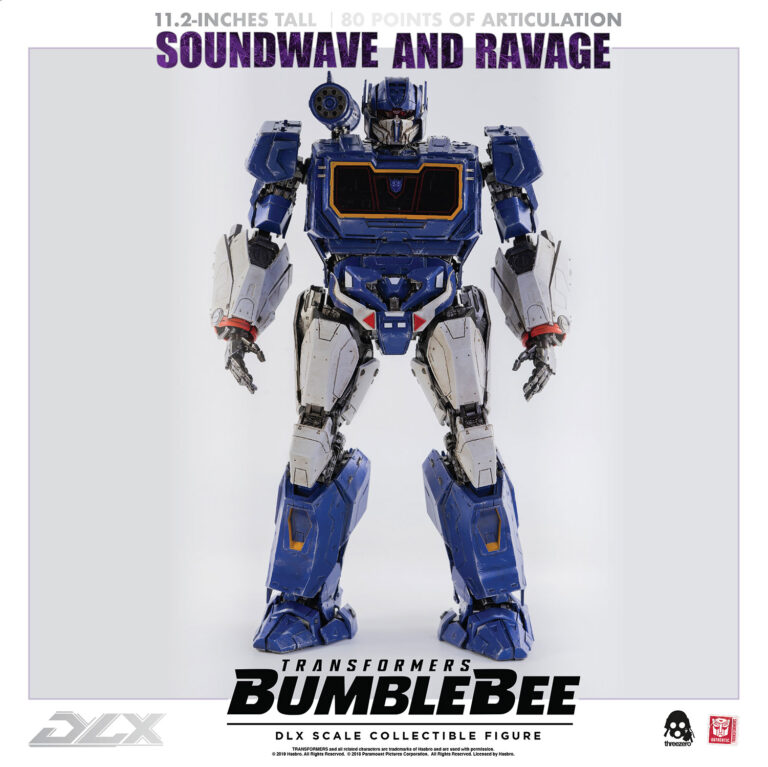 Transformers BUMBLEBEE – DLX SOUNDWAVE AND RAVAGE | NZ Gundam Store