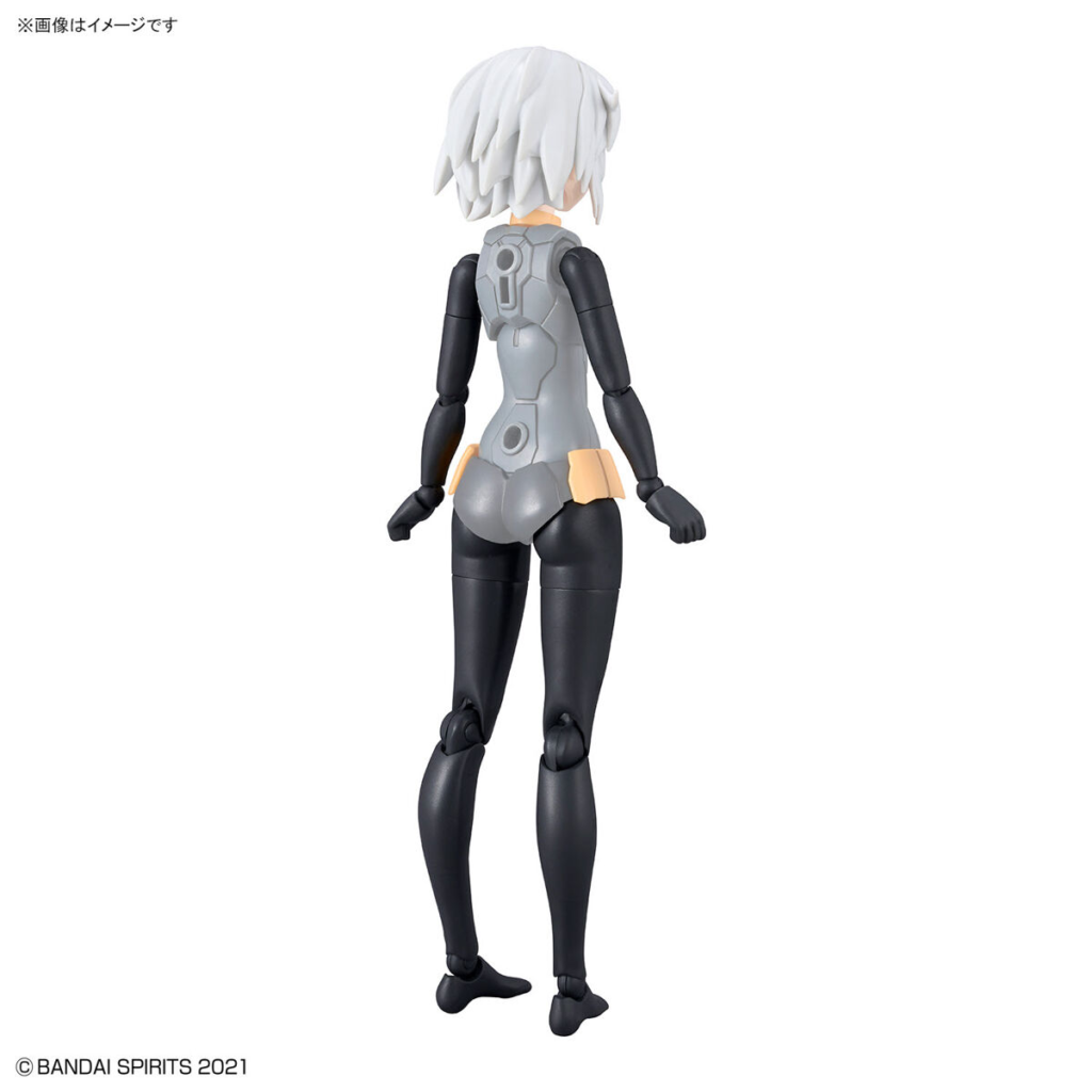 30MS Option Body Parts Arm & Leg Parts (White/Black) - NZ Gundam Store