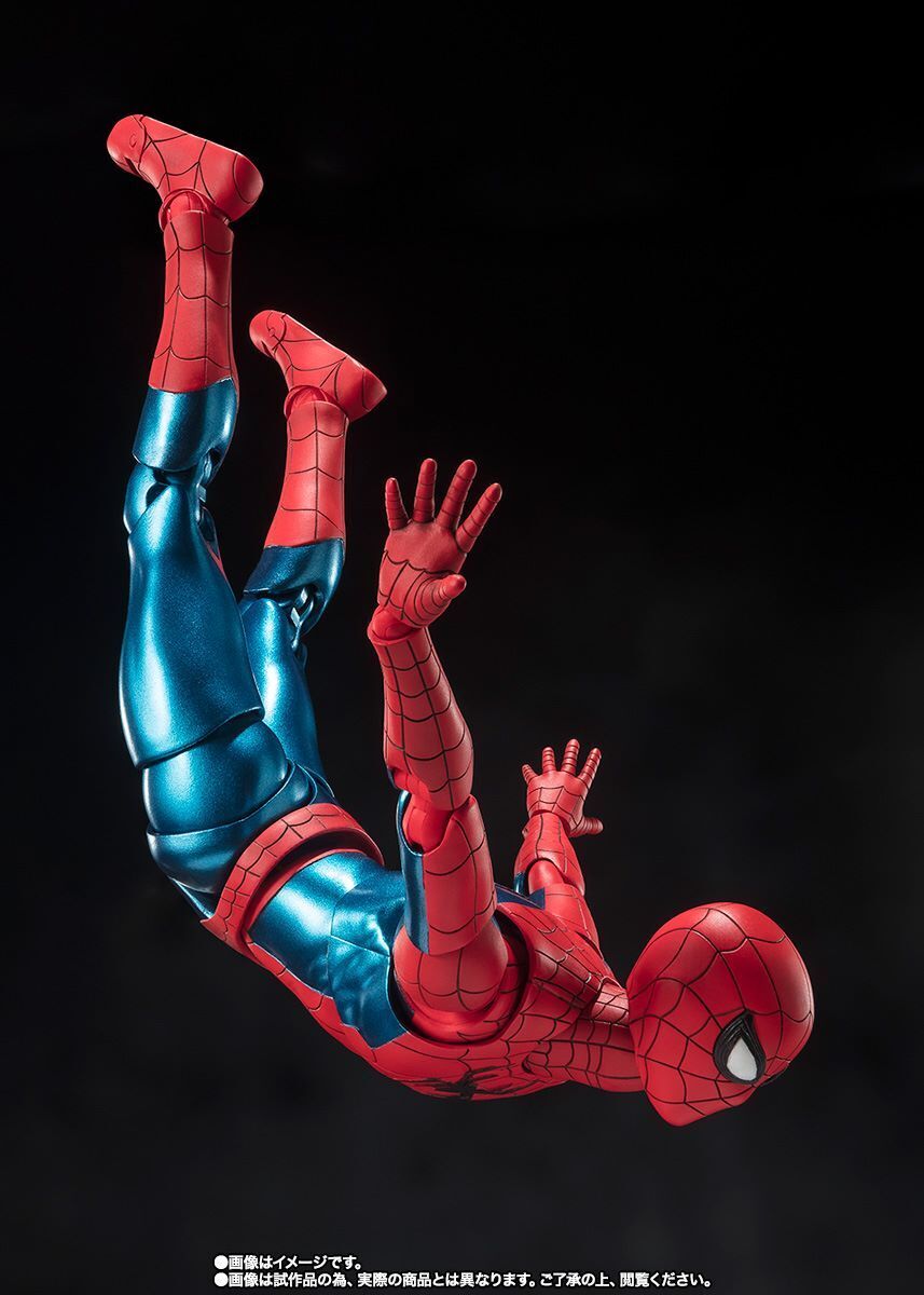 P-Bandai S.H. Figuarts Spider-Man: No Way Home - Spider-Man (New Red ...